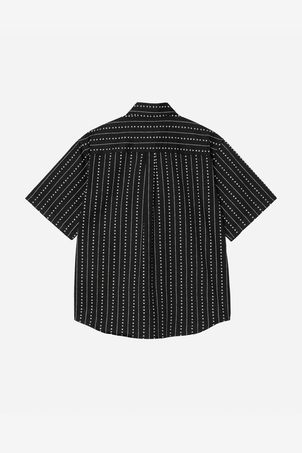 Carhartt WIP Drewe S/S Shirt (Heart C Pinstripe Black/Natural ...