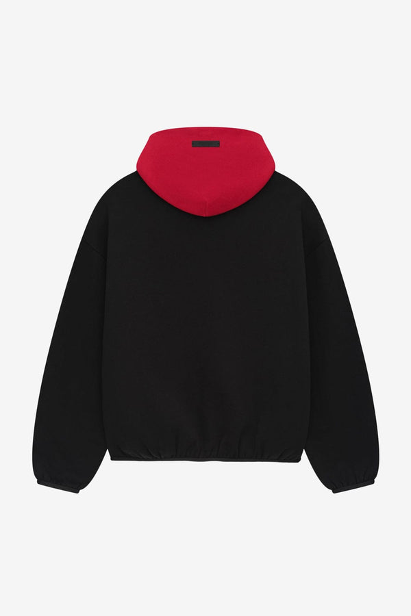 ESSENTIALS Essentials Bulls Hoodie (Black/Red) - Commonwealth