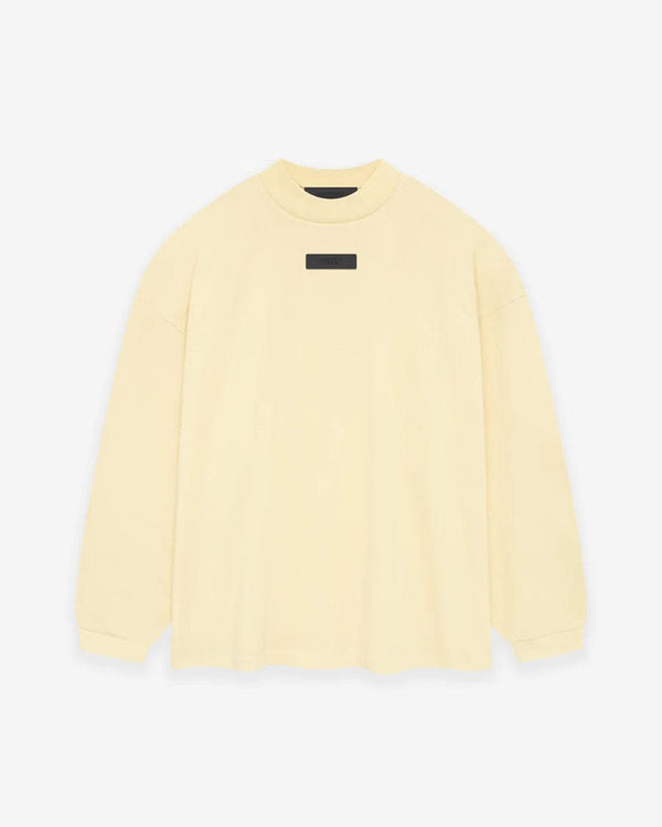 ESSENTIALS Tab Long Sleeve Tee (Garden Yellow) - Commonwealth
