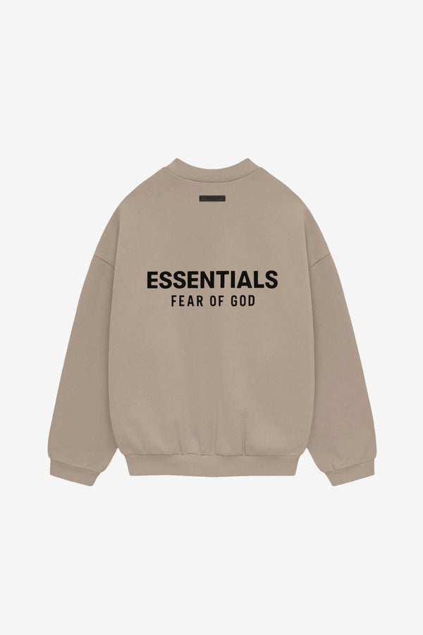 Fear Of God ESSENTIALS Core Fleece Crewneck (Desert Sand) - Commonwealth