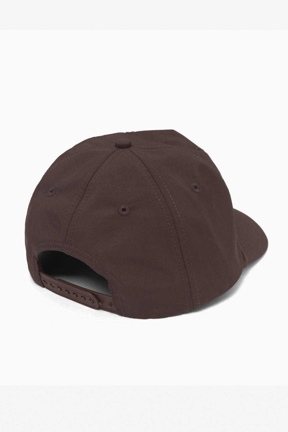 Metalwood Studio Metal Logo 5-Panel Rope Hat (Chocolate) - Commonwealth