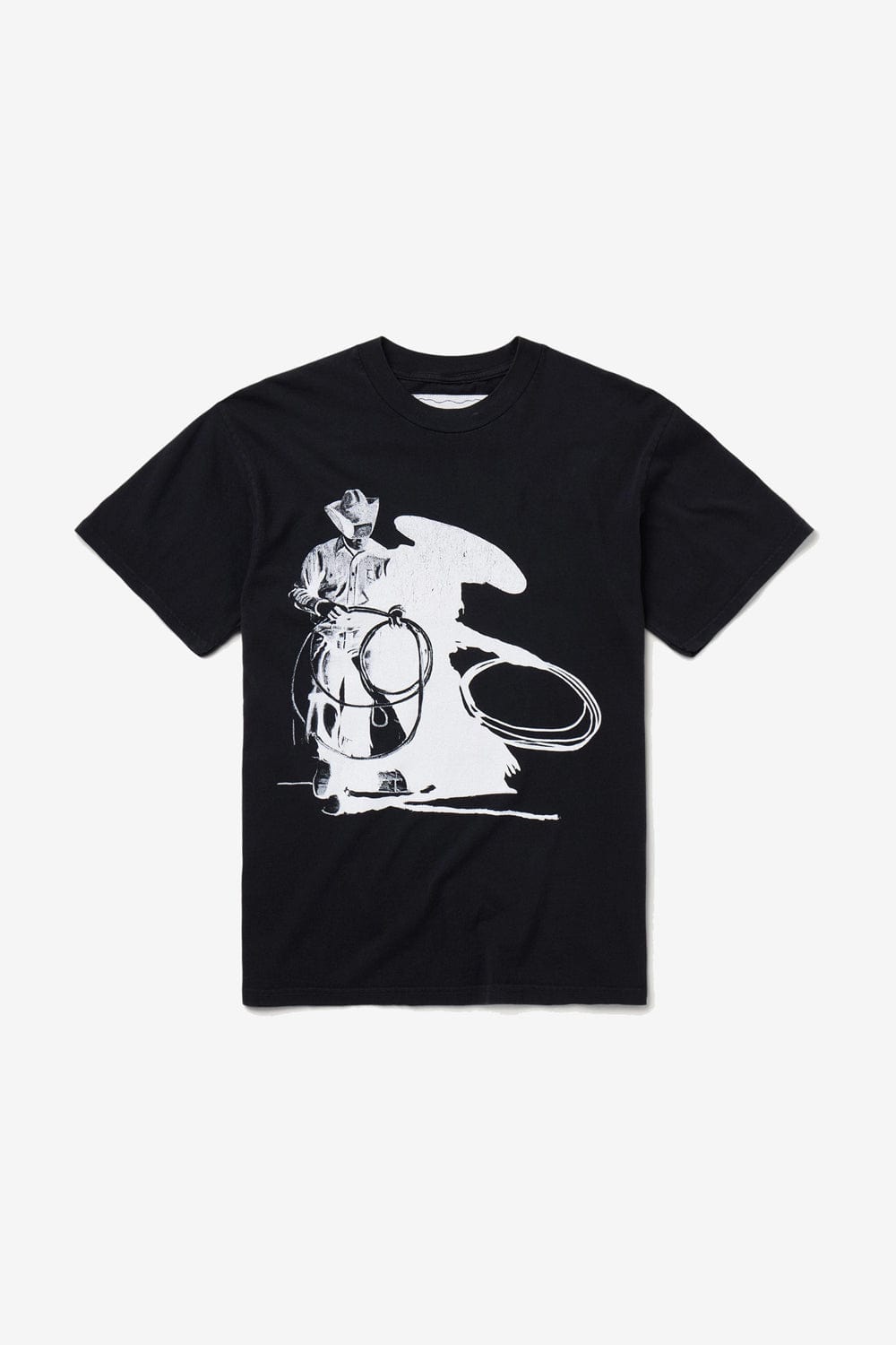 One Of These Days Wanted Tee (Sun Faded Washed Black) - Commonwealth