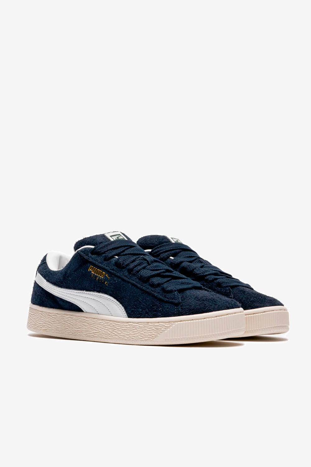 PUMA Suede XL Hairy (Club Navy/Frosted Ivory) - Commonwealth